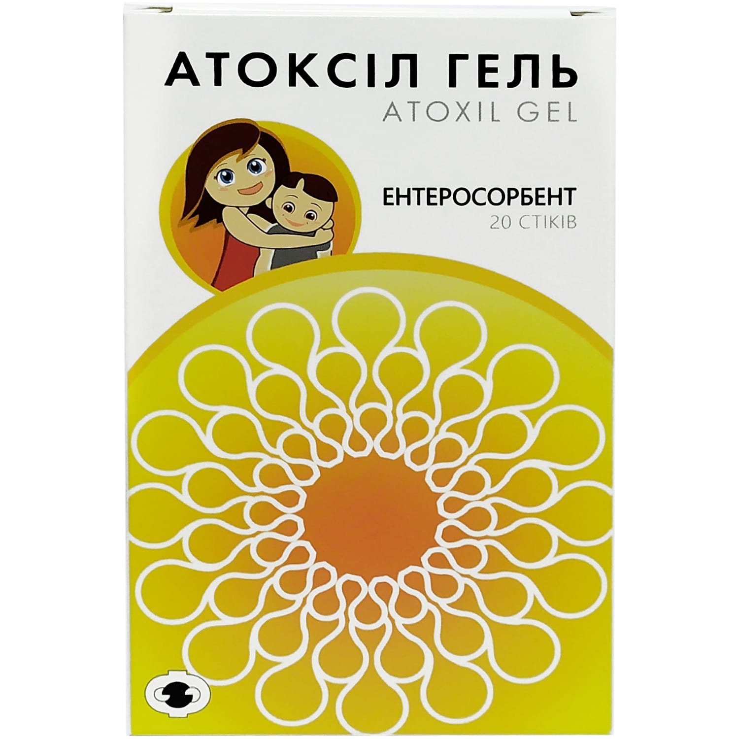 Атоксіл гель у стиках по 20 г, 20 шт.: інструкція, ціна, відгуки ...