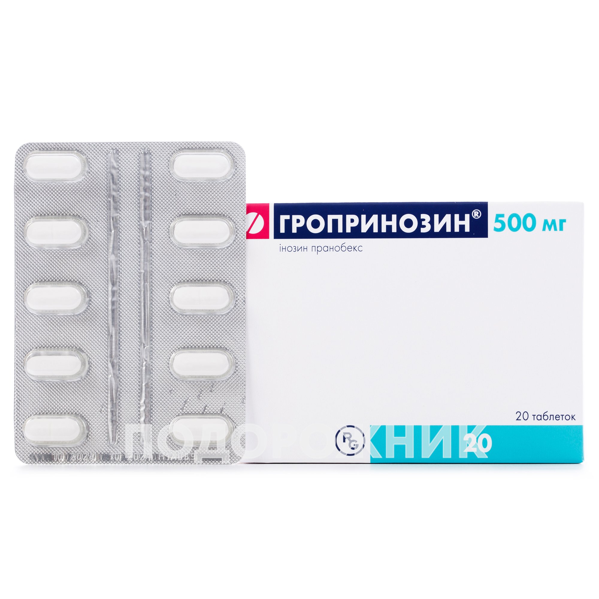 Аналоги препарату Гропринозин таблетки по 500 мг, 20 шт. - Гедеон ...