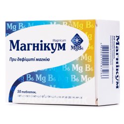 Магній+В6 таблетки по 0,25 г, 40 шт.: інструкція, ціна, відгуки ...