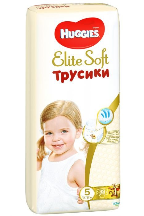 Підгузники Хагіс Еліт Софт трусики 5 (Huggies Elite Soft Pants) (12 ...